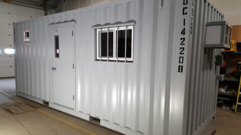 20 ft Ground-Level Office Trailer Rentals | Abco Rental & Storage