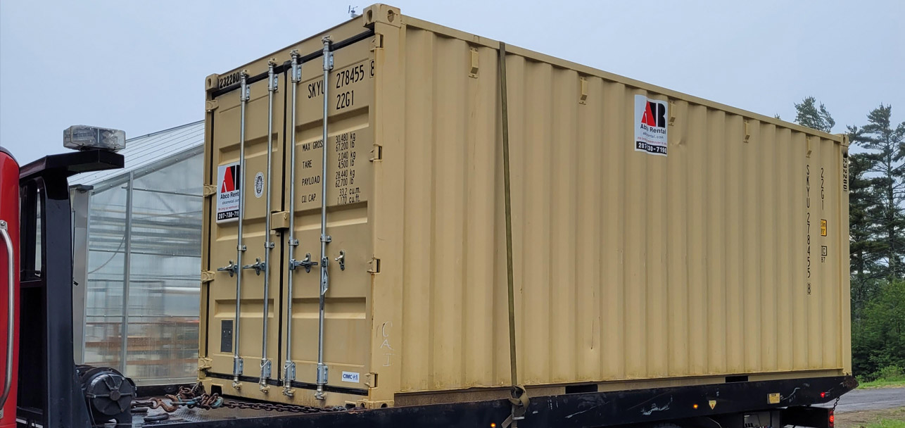 20-foot Storage Container Rental | Ground-Level Mobile Storage