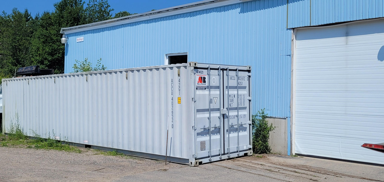 40ft Storage Container Rental – South Portland, Maine | Abco Rental ...
